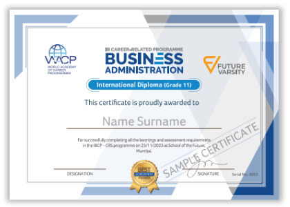 World Academy of Career Programmes | Certificates